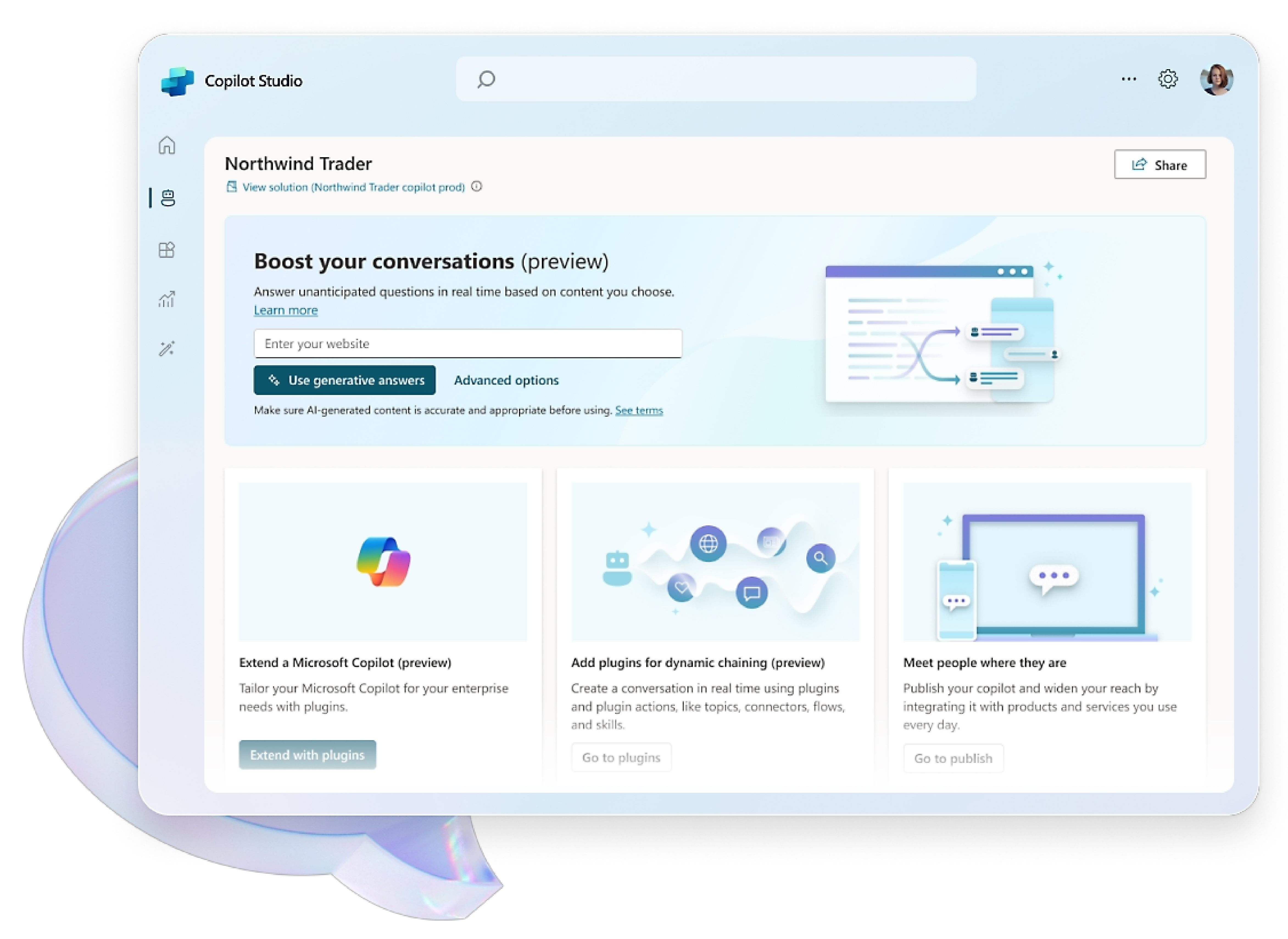 Craft Your Copilot: Create Customized Experiences in Microsoft Copilot Studio