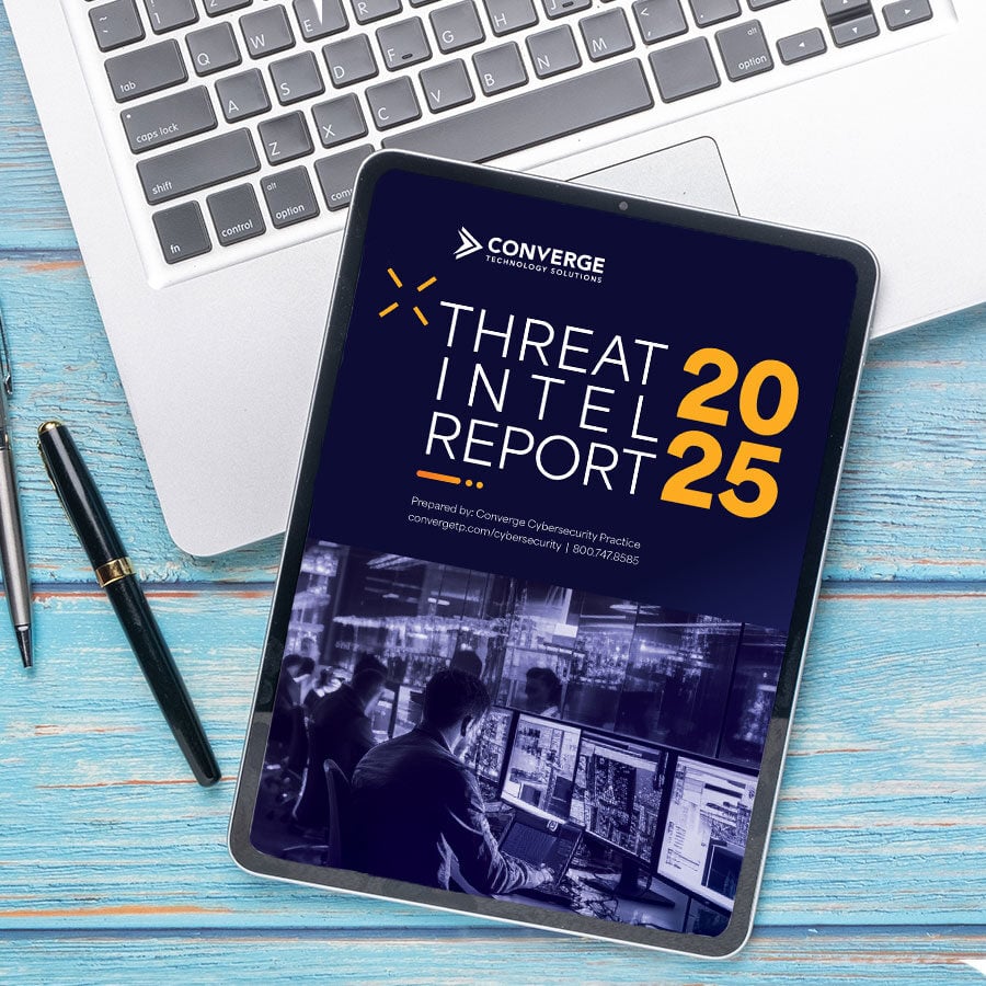 Converge Cybersecurity Threat Intel Report View