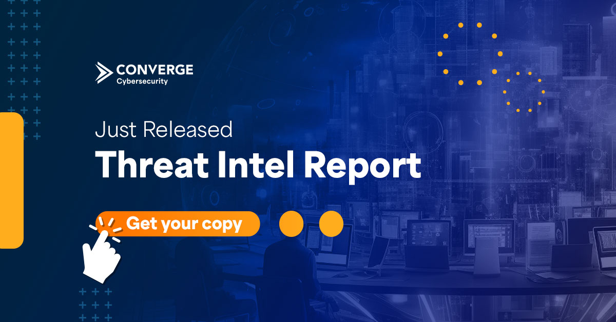 Converge Cybersecurity Threat Intel Report View